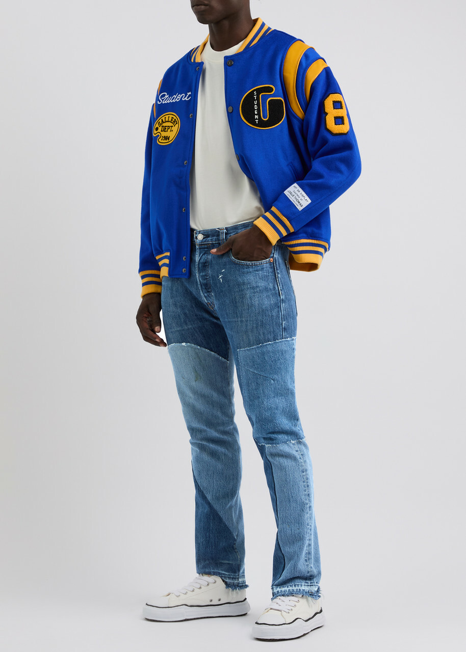 Gallery Dept. Kelly 5001 Patchwork Slim-leg Jeans Indigo Gallery Dept.