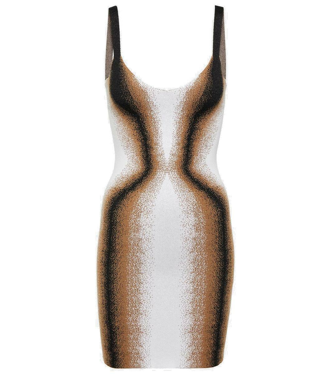 Y/Project Printed knit minidress Y/Project