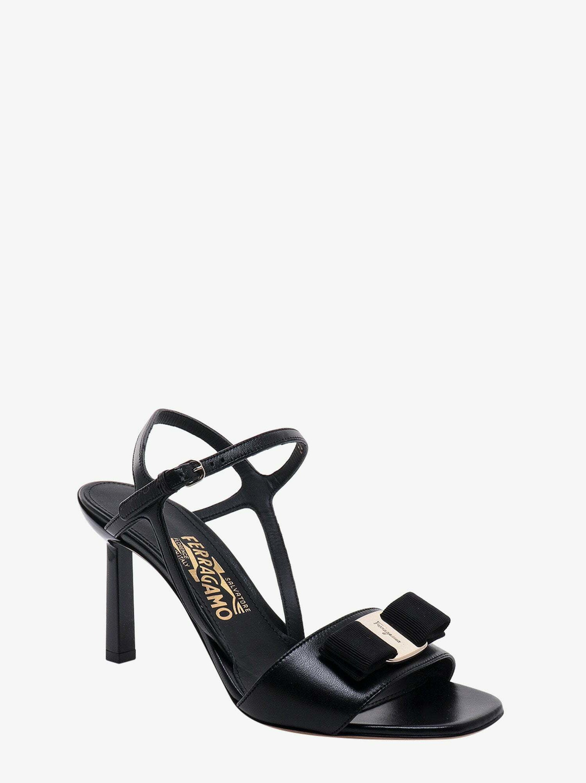 Ferragamo Sandals Black Womens Salvatore Ferragamo