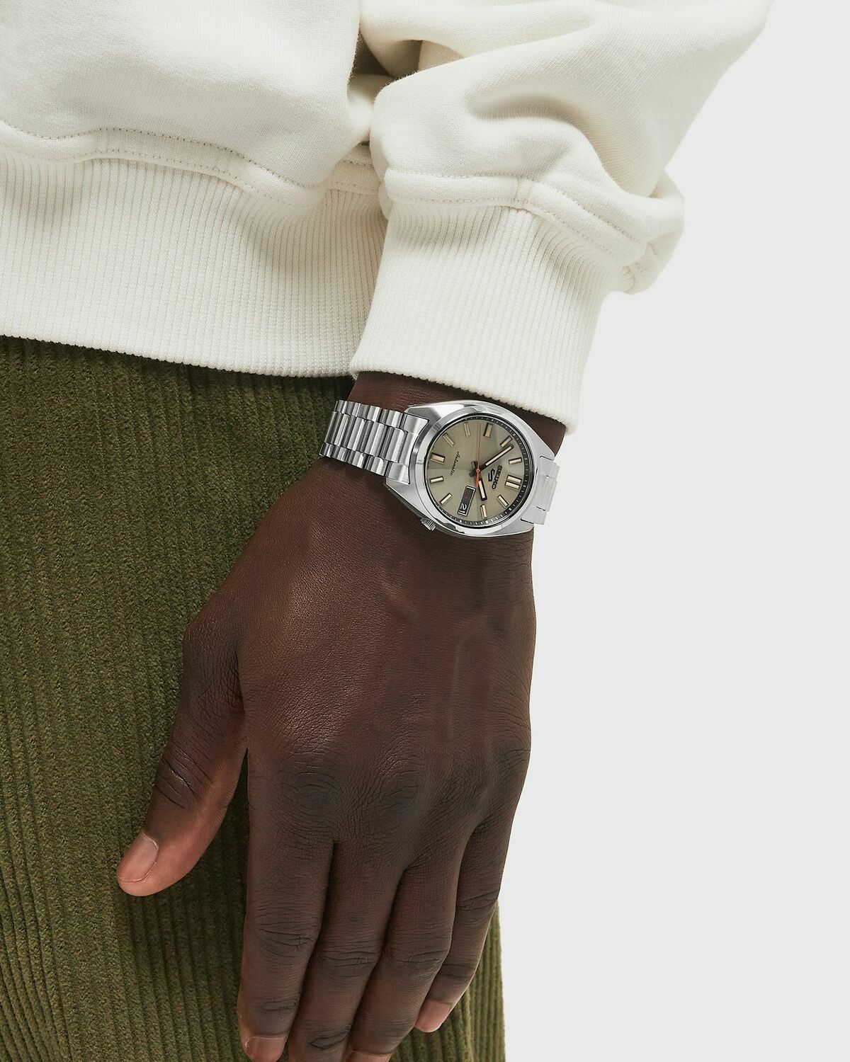 Seiko SRPK91 silver Mens Watch Seiko