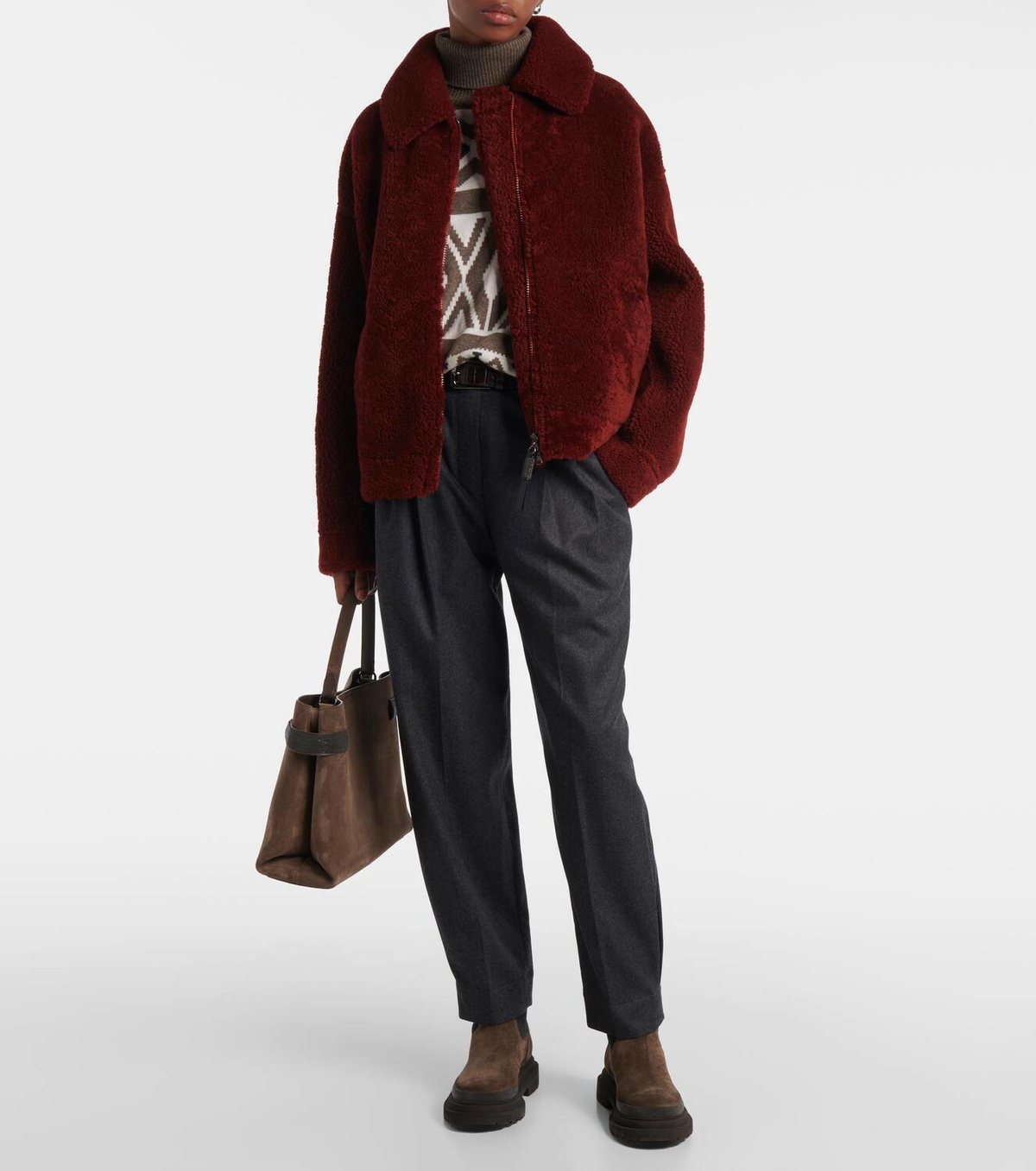 Brunello Cucinelli Shearling jacket Brunello Cucinelli