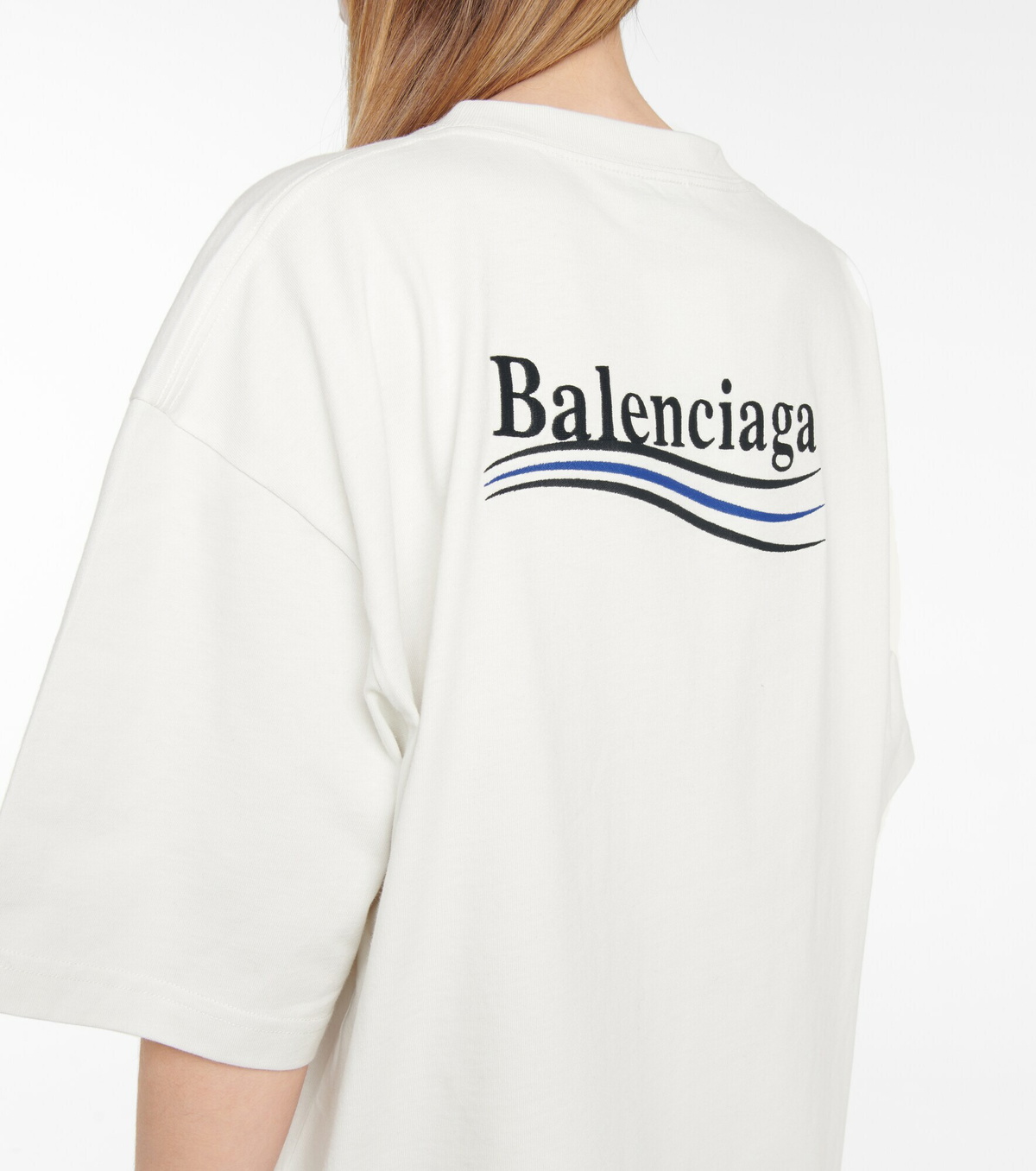 Balenciaga - Logo cotton T-shirt Balenciaga