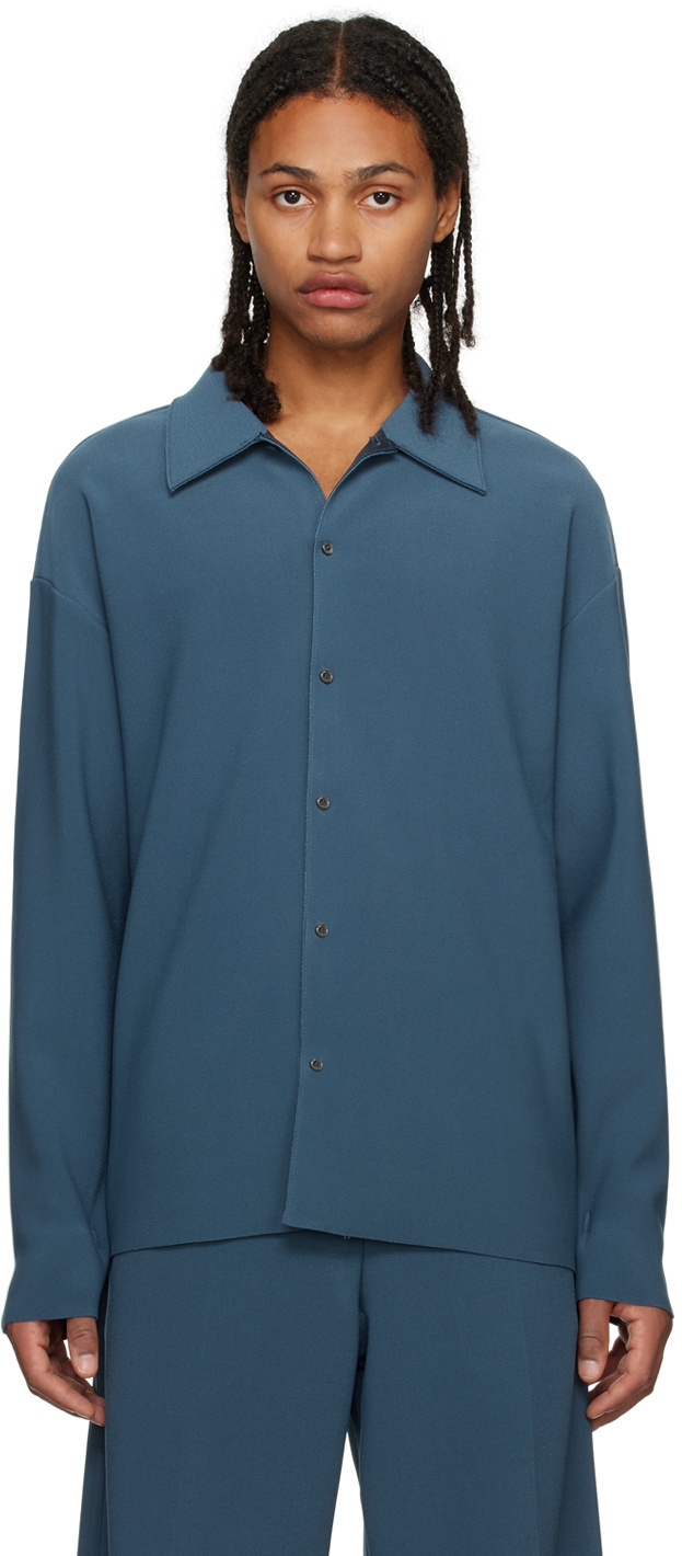 Birrot Blue Point Collar Shirt Birrot