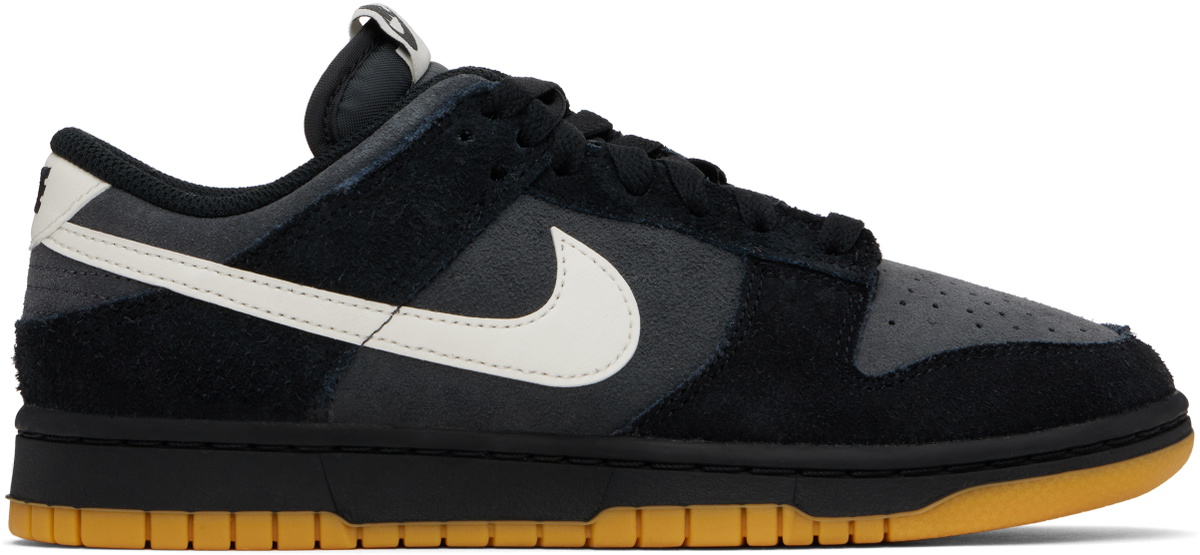 Nike Black & Gray Dunk Low Retro SE Sneakers Nike
