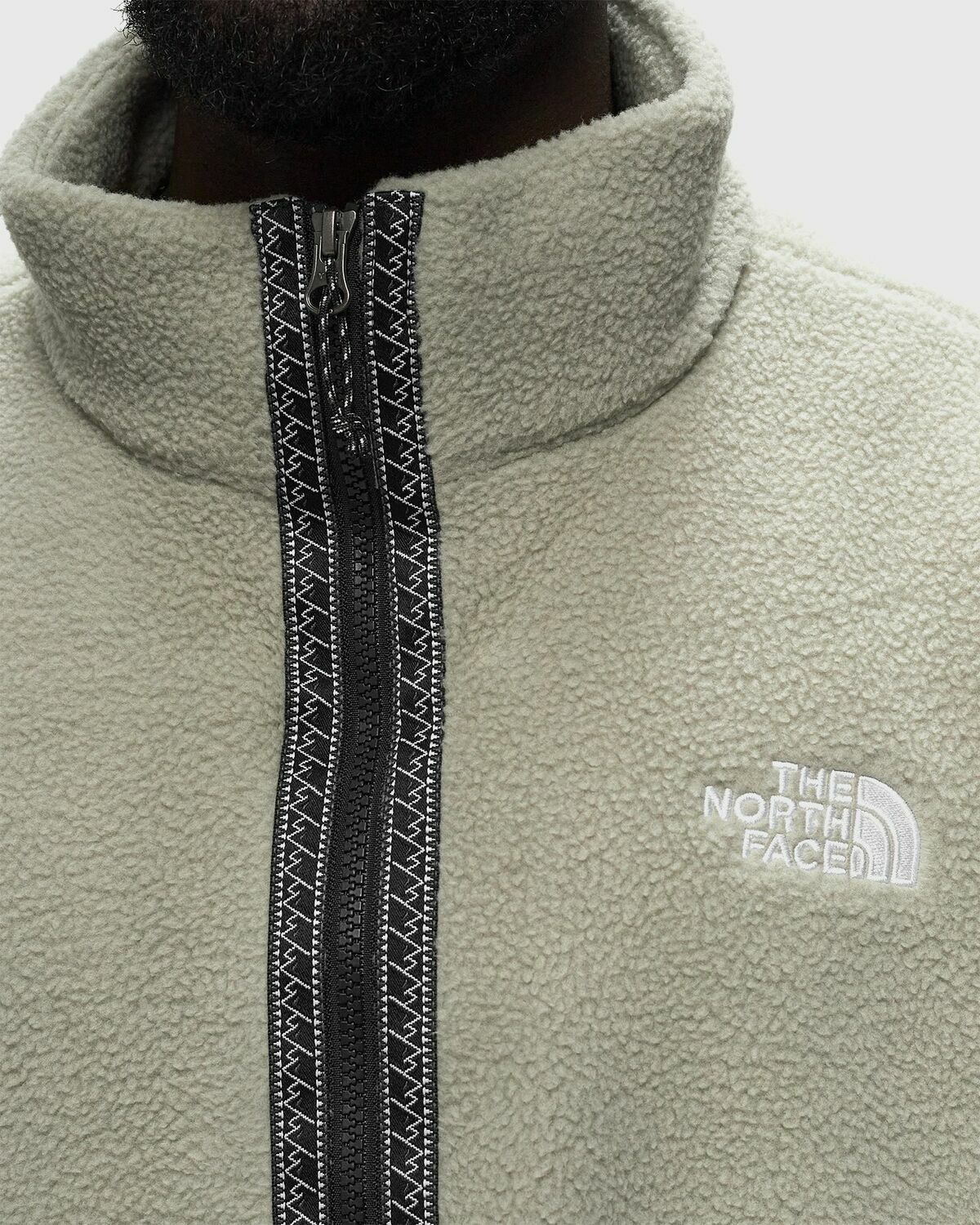 The North Face Fleeski Fz Jacket Grey Fleece Jackets The North Face