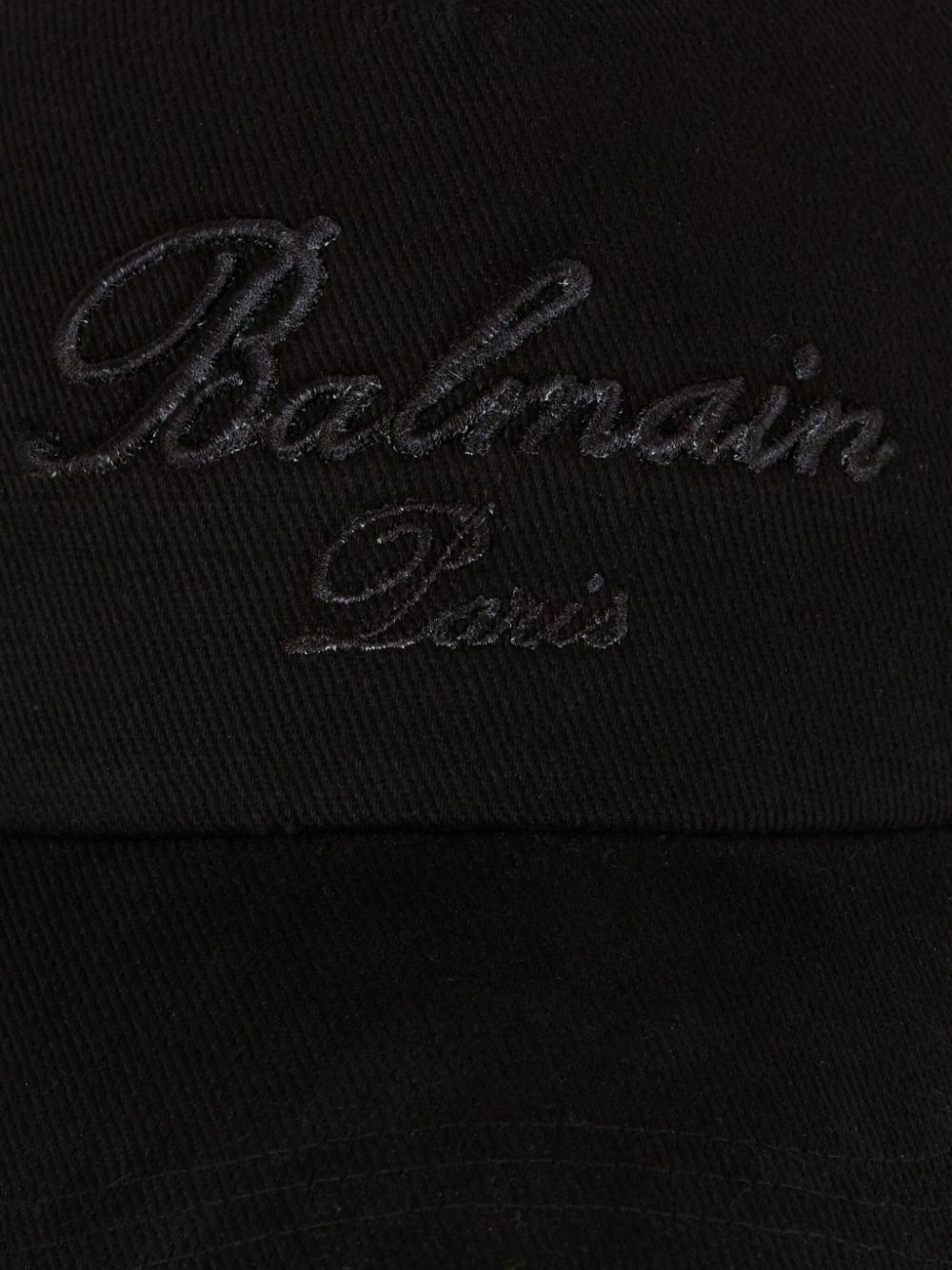 Balmain Logo-Embroidered Baseball Cap Balmain