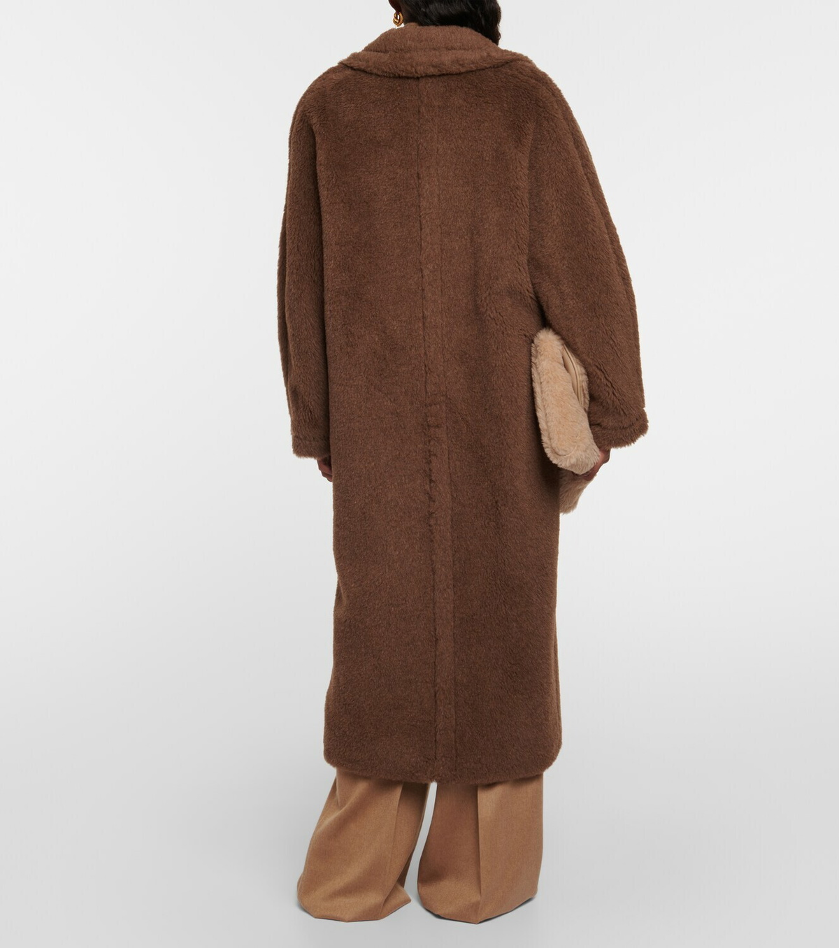 Max Mara Faust double-breasted teddy coat Max Mara