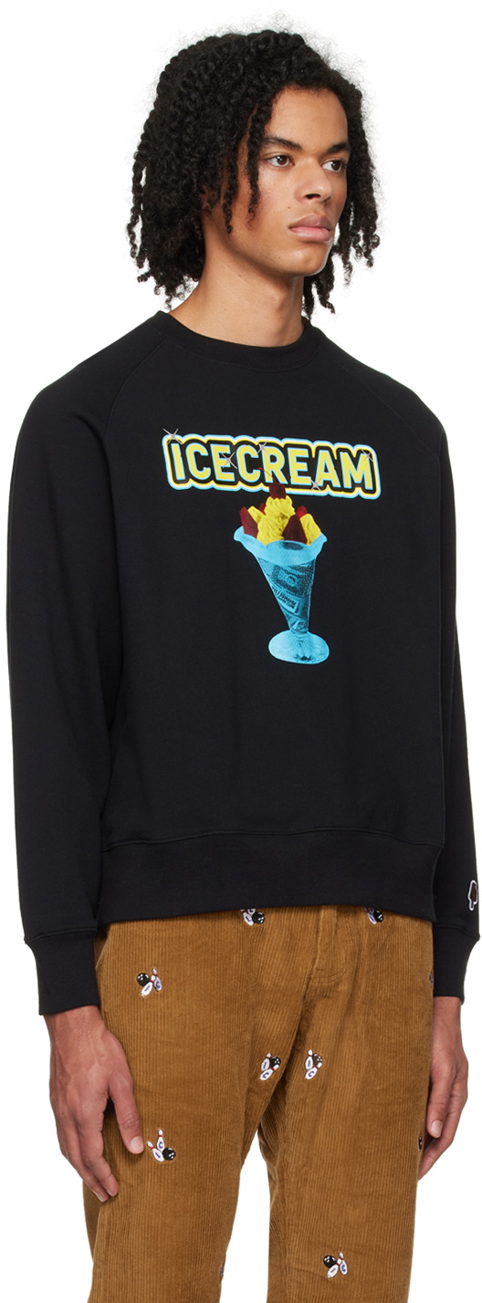 Ice Cream Sweatshirt Black