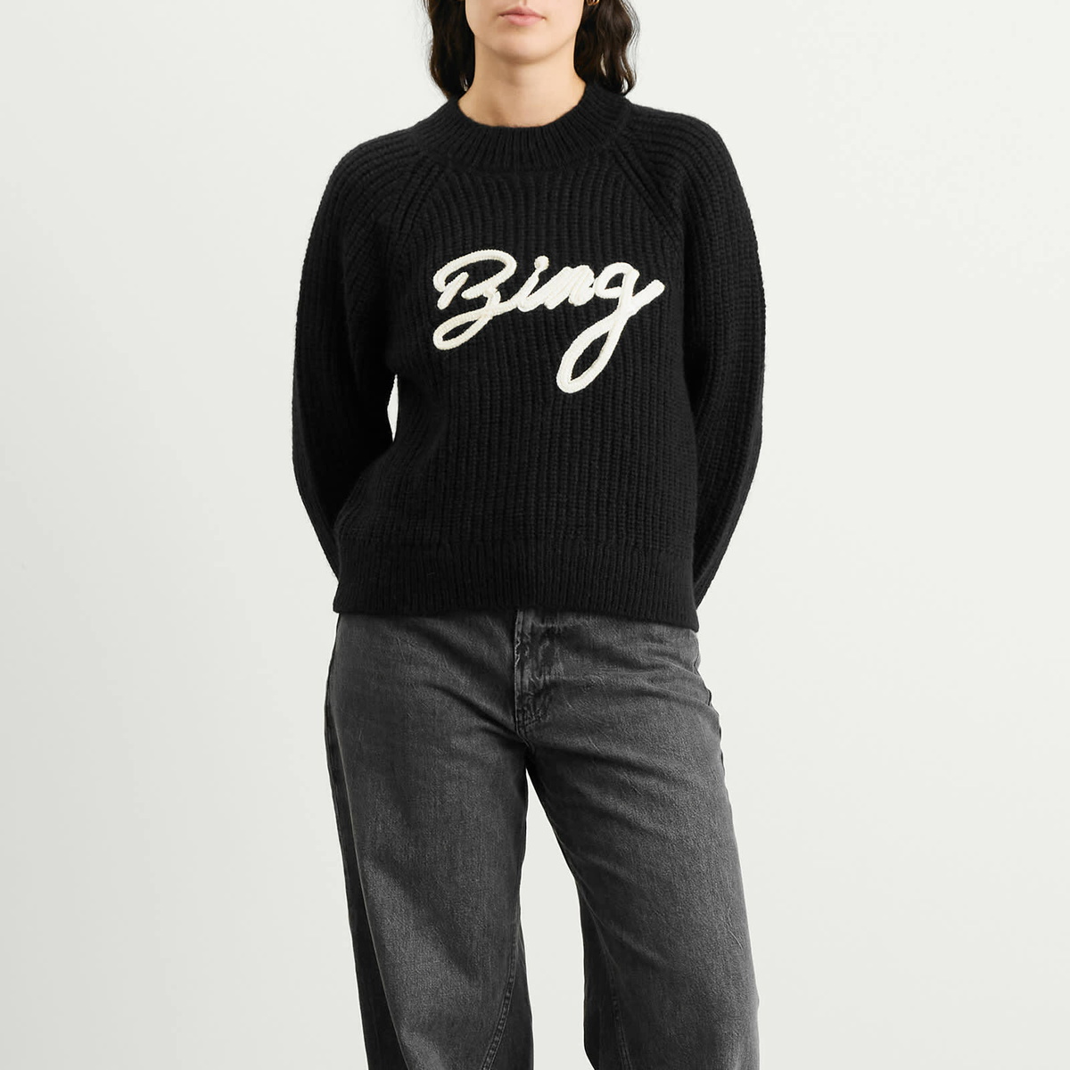 Anine Bing Women's Kendrick Bing Jumper in Black ANINE BING