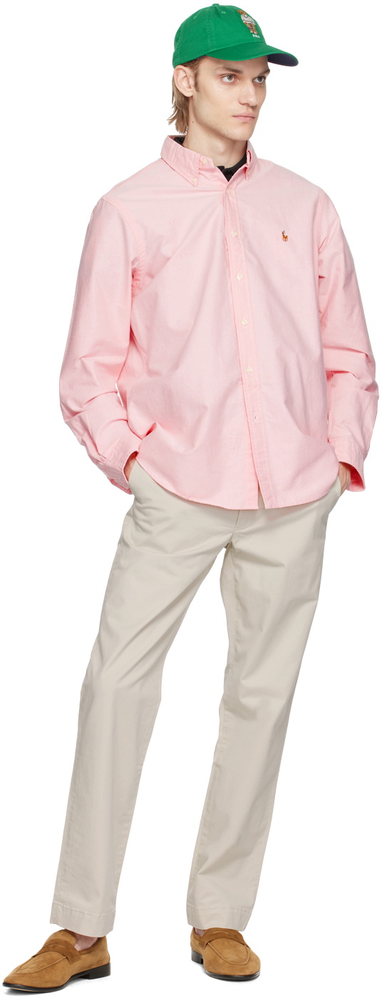 Polo Ralph Lauren Pink Iconic Shirt Polo Ralph Lauren