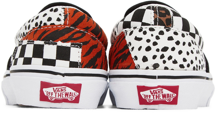 Vans Kids Multicolor Classic Slip-On Big Kids Sneakers Vans