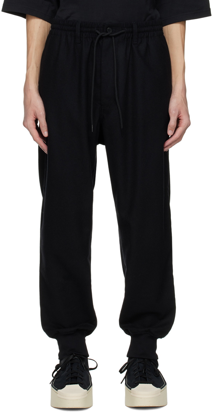Y-3 Black Drawstring Sweatpants Y-3