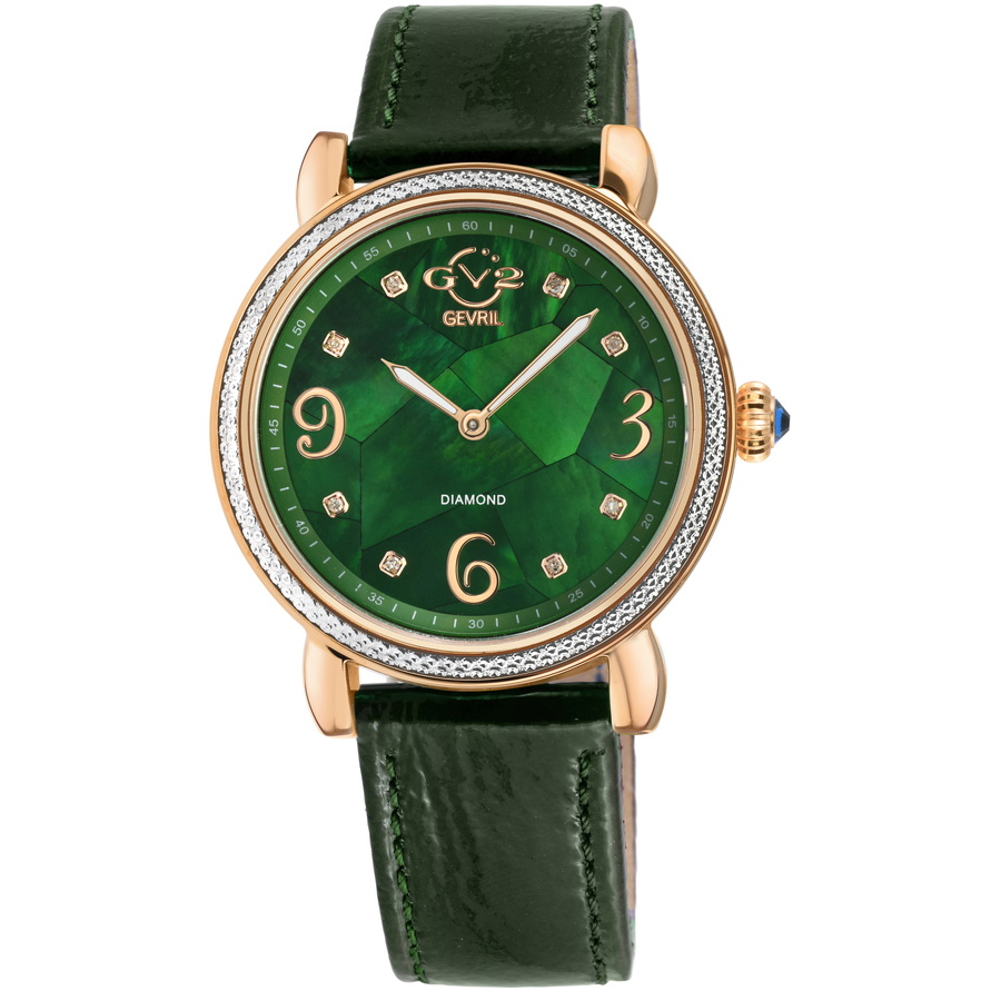 GV2 by Gevril Ravenna Mother of Pearl Dial Ladies Watch 12616 GV2 by Gevril