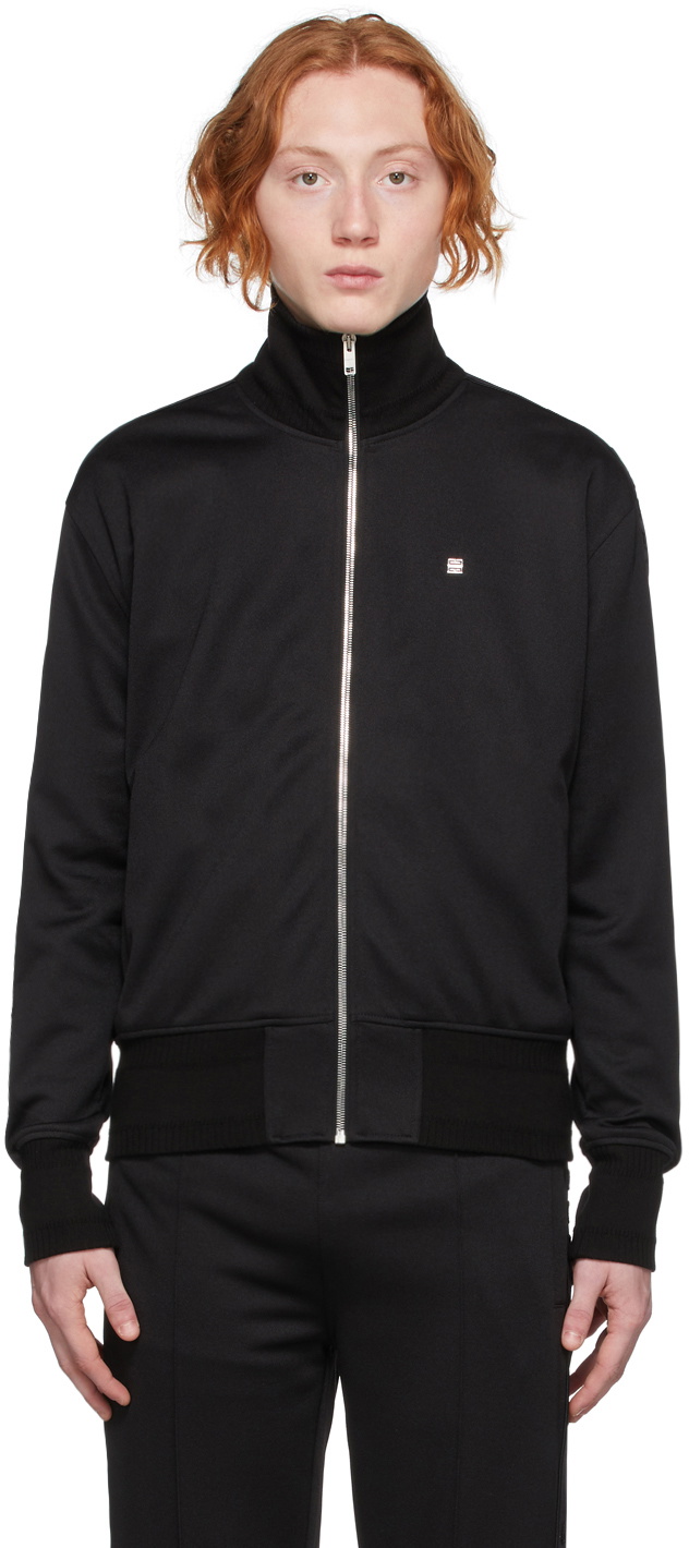 Givenchy Black Zip-Up Track Jacket Givenchy