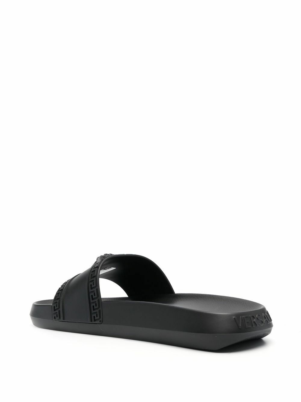 Versace Black Palazzo Slides Versace