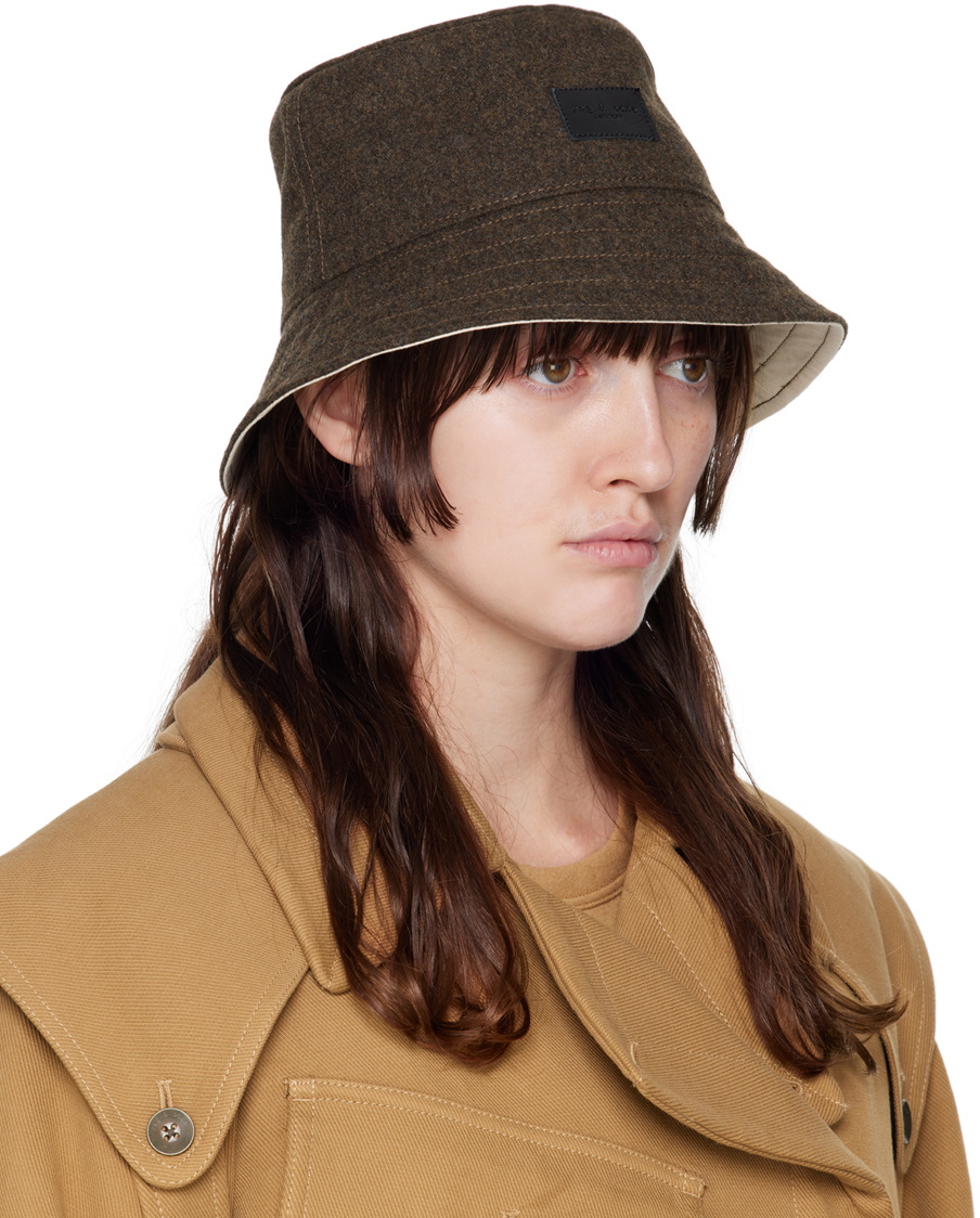 rag & bone Brown Addison Beach Hat Rag and Bone