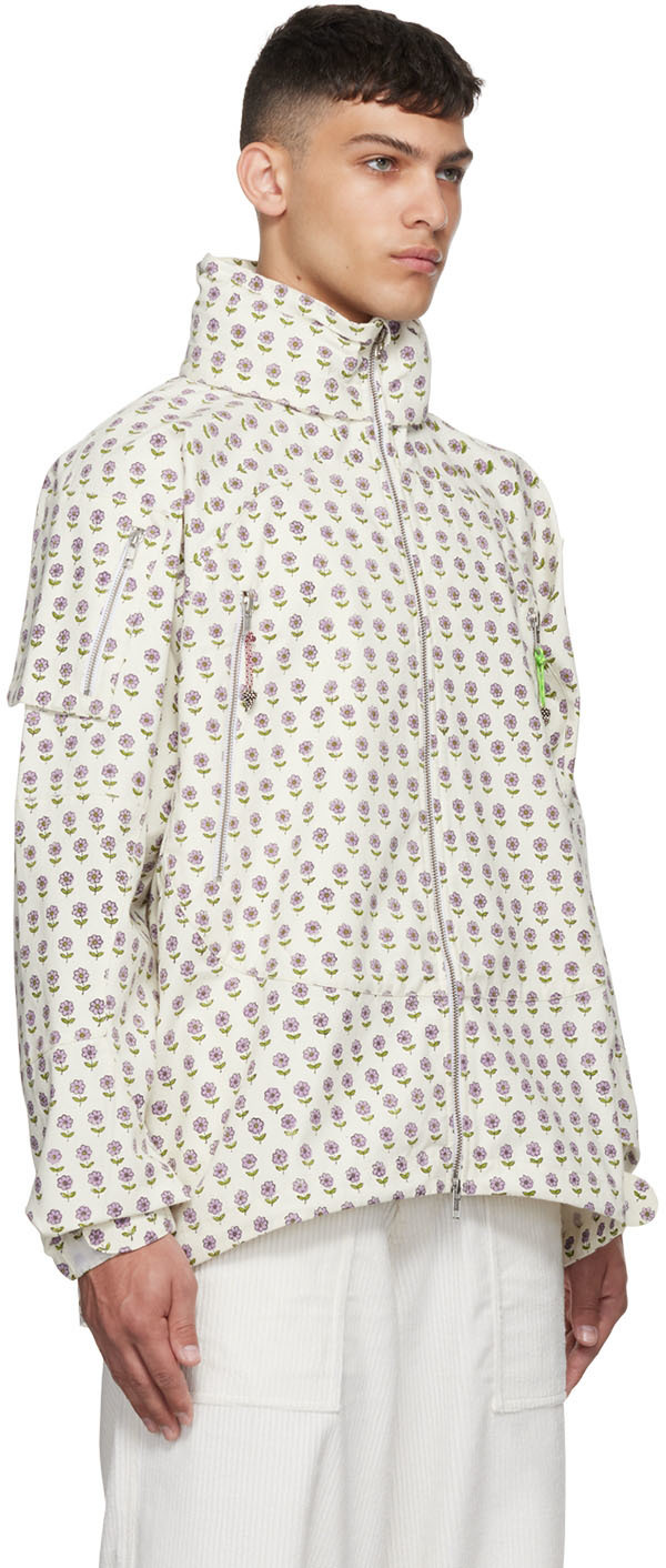 Gentle Fullness White Organic Cotton Jacket Gentle Fullness