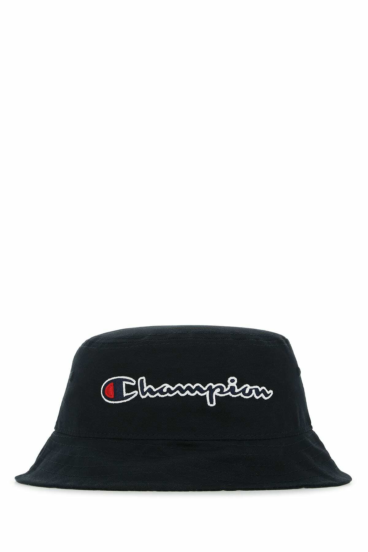Champion Black Cotton Bucket Hat Champion