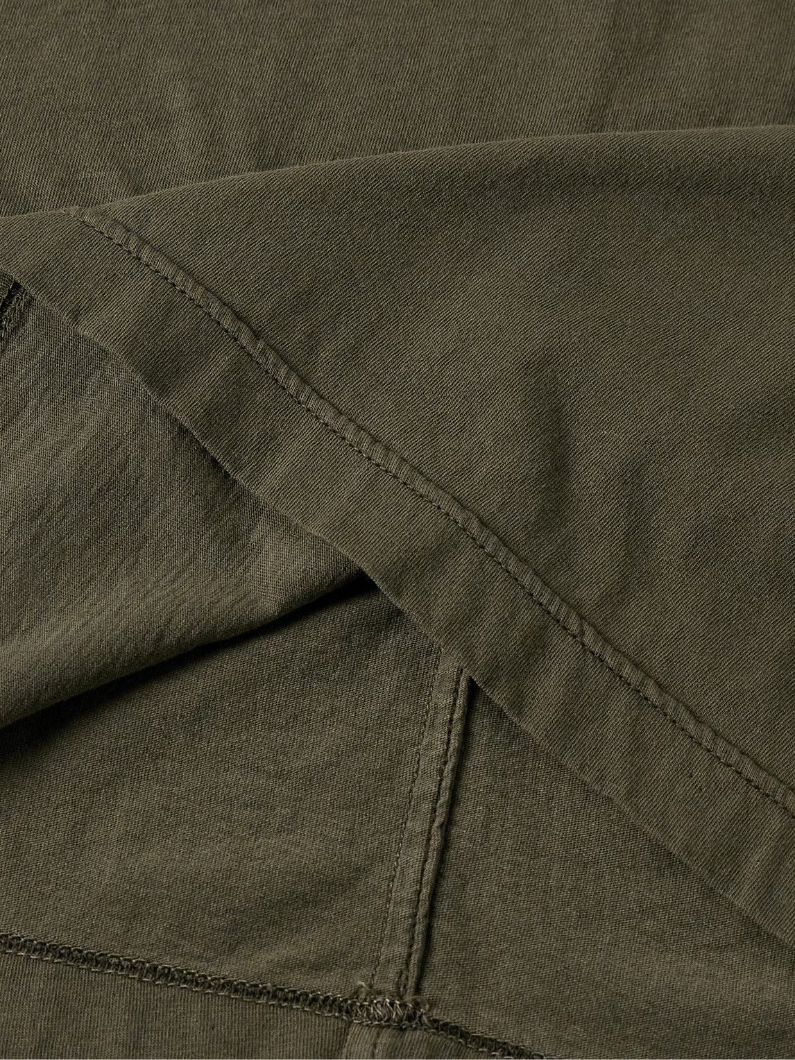 The Row - Steven Cotton-Jersey Top - Green The Row