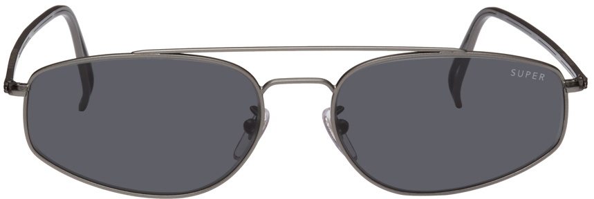 RETROSUPERFUTURE Grey & Black Tema Sunglasses RETROSUPERFUTURE