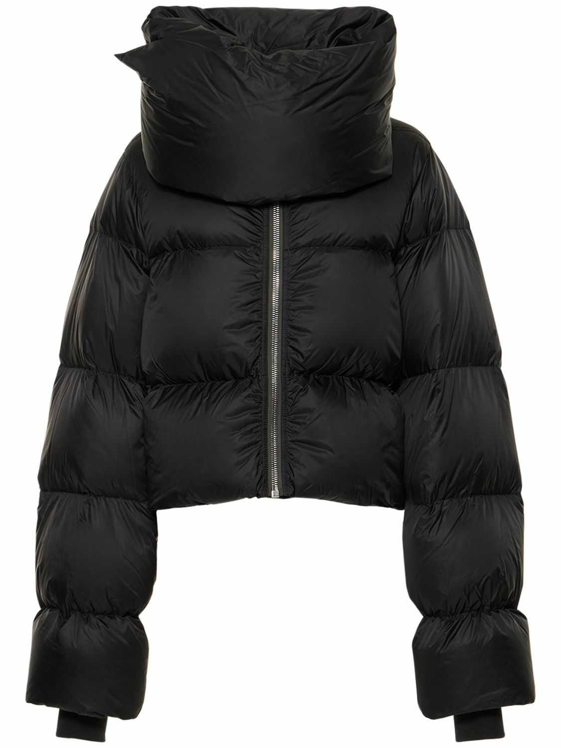 RICK OWENS Funnel Neck Lightweight Down Jacket Rick Owens