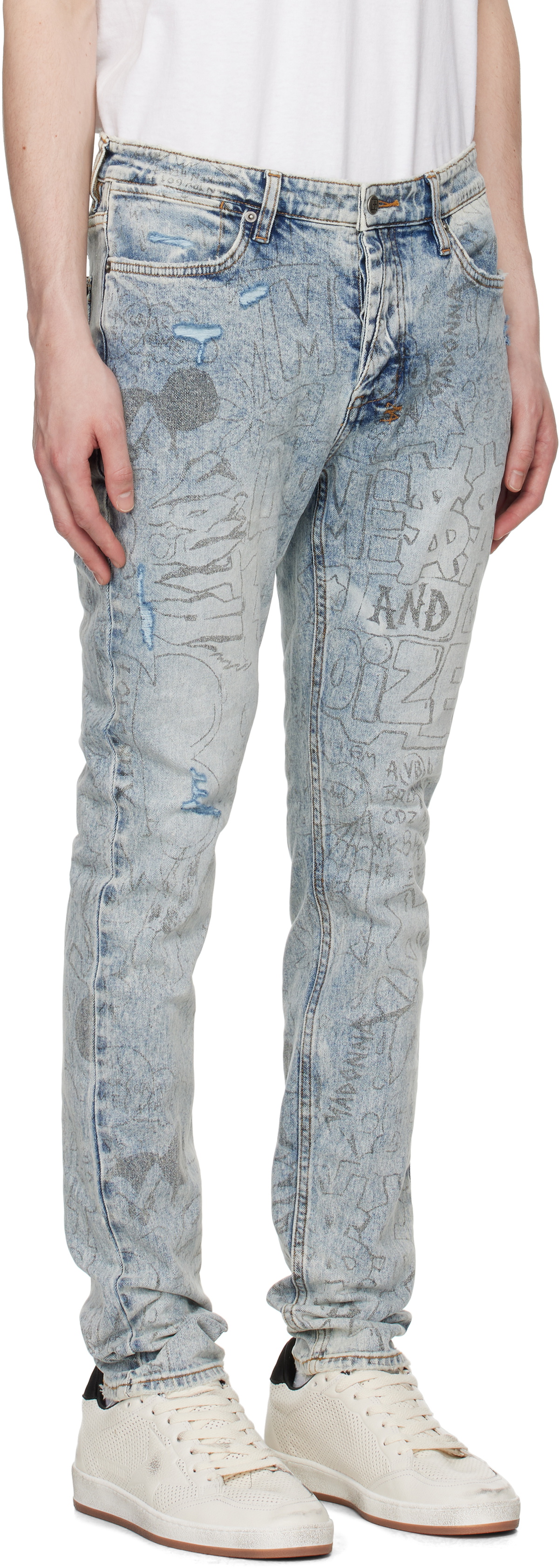 Ksubi Blue Van Winkle Jeans Ksubi