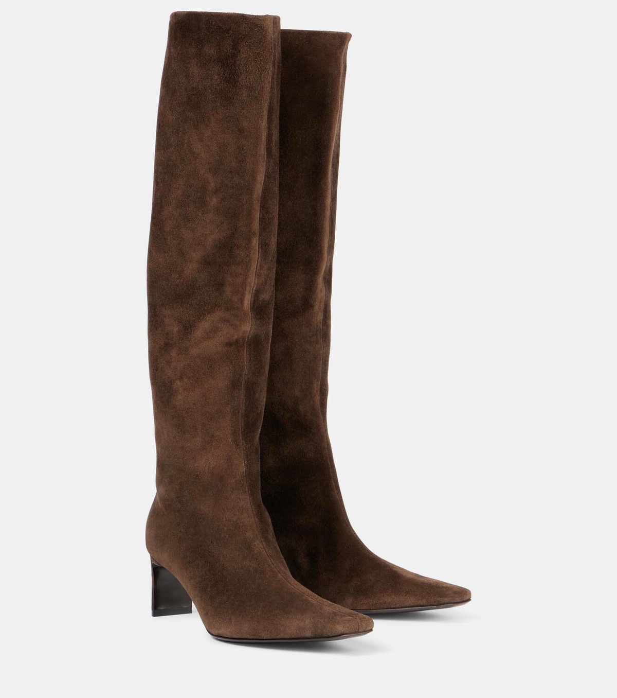 Khaite Ona 55 suede knee-high boots Khaite