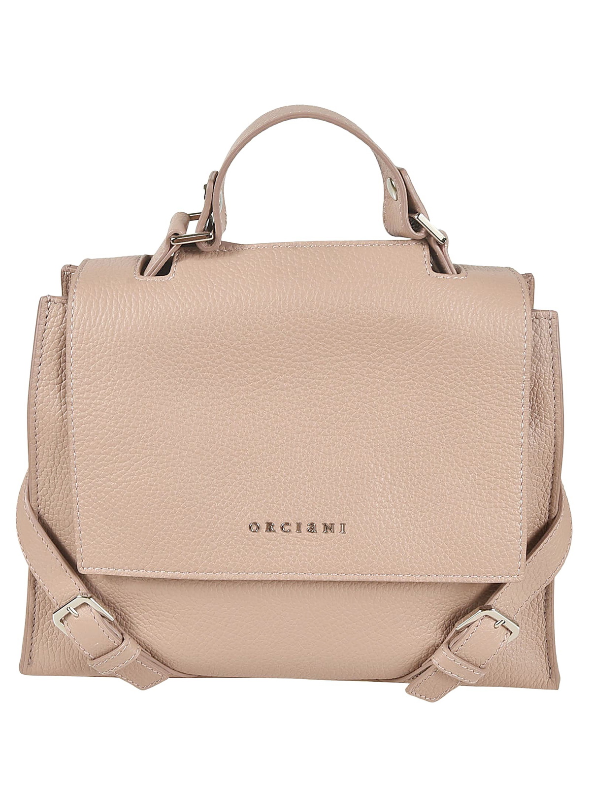 Orciani Logo Top Handle Tote Orciani