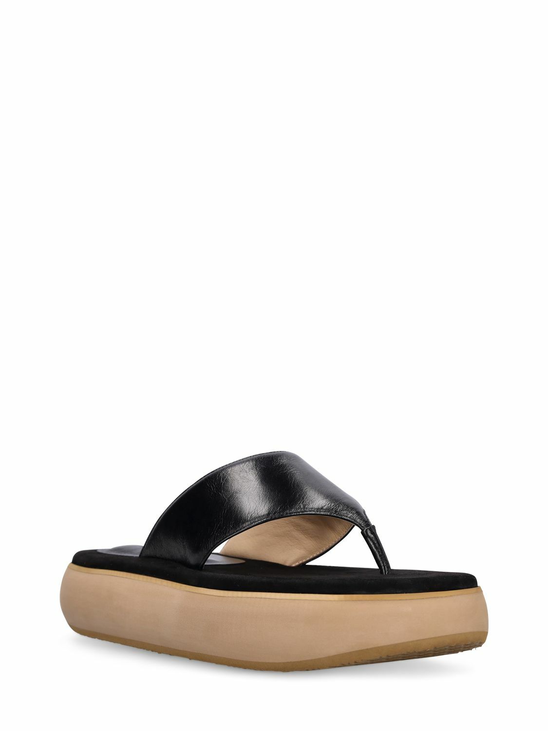 OSOI - 40mm Boat Leather Sandals OSOI
