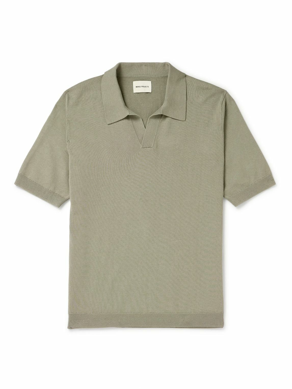 Norse Projects - Leif Linen and Cotton-Blend Polo Shirt - Neutrals ...