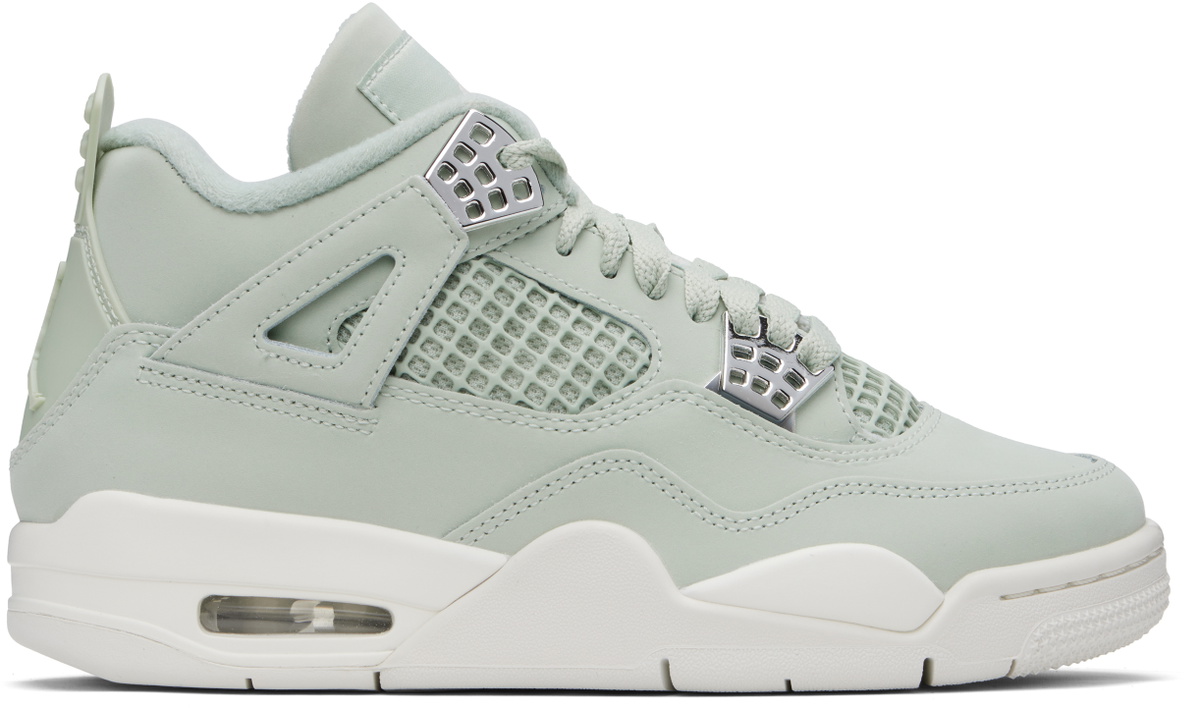 Nike Jordan Blue Air Jordan 4 Retro Sneakers Nike Jordan Brand