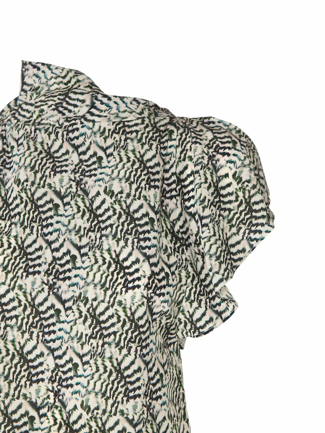 ISABEL MARANT - Valency Printed Silk Blend Top Isabel Marant