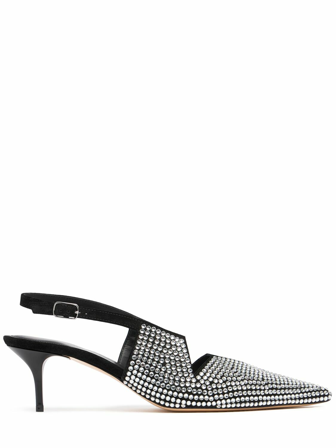 COPERNI 65mm Crystal Embellished Slingback Heels Coperni
