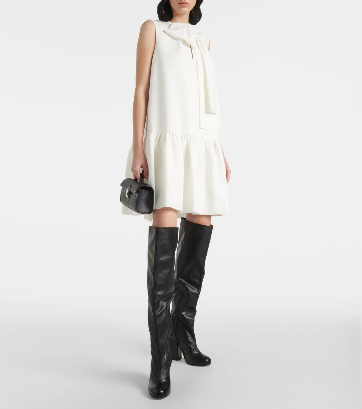 Savette Symmetry Pochette Slim leather tote bag Savette