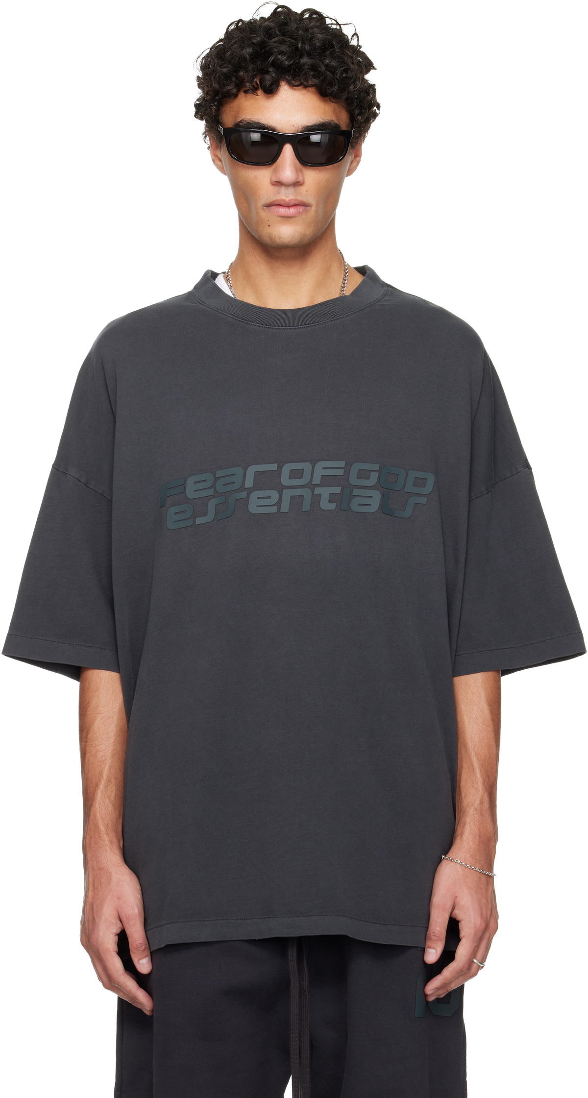 Fear of God ESSENTIALS Gray Holiday 'Fear Of God Essentials' 90s T ...