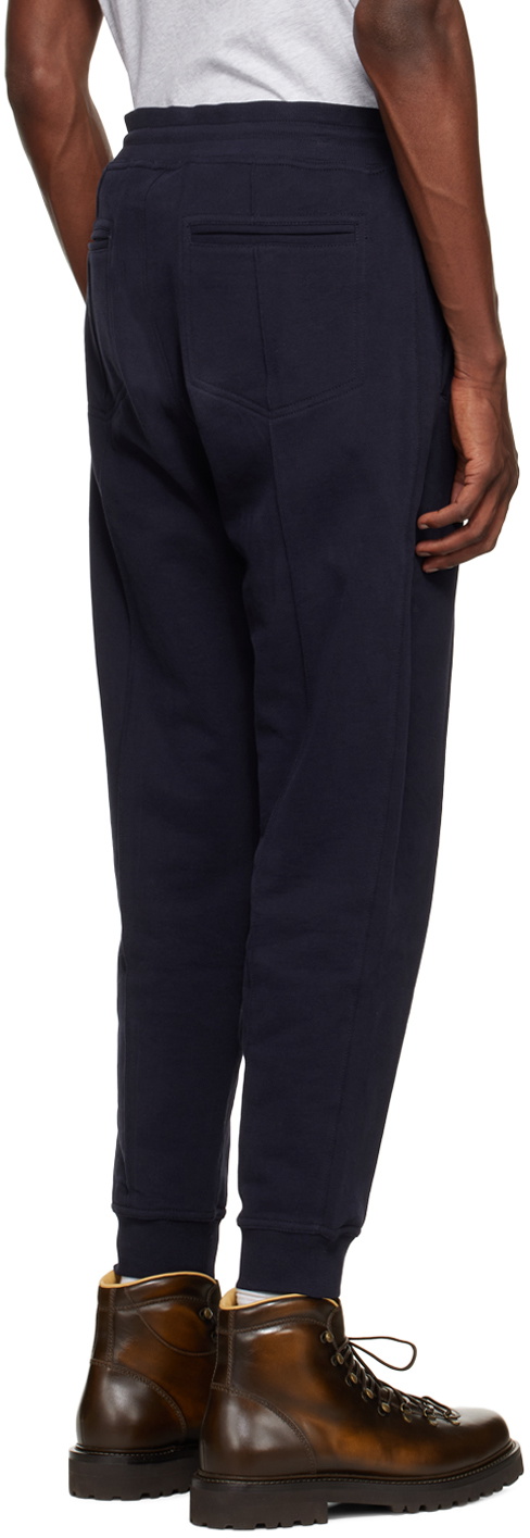 Brunello Cucinelli Navy Drawstring Lounge Pants Brunello Cucinelli