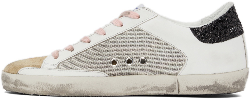 Golden Goose Mesh SuperStar Sneakers Golden Goose Deluxe Brand