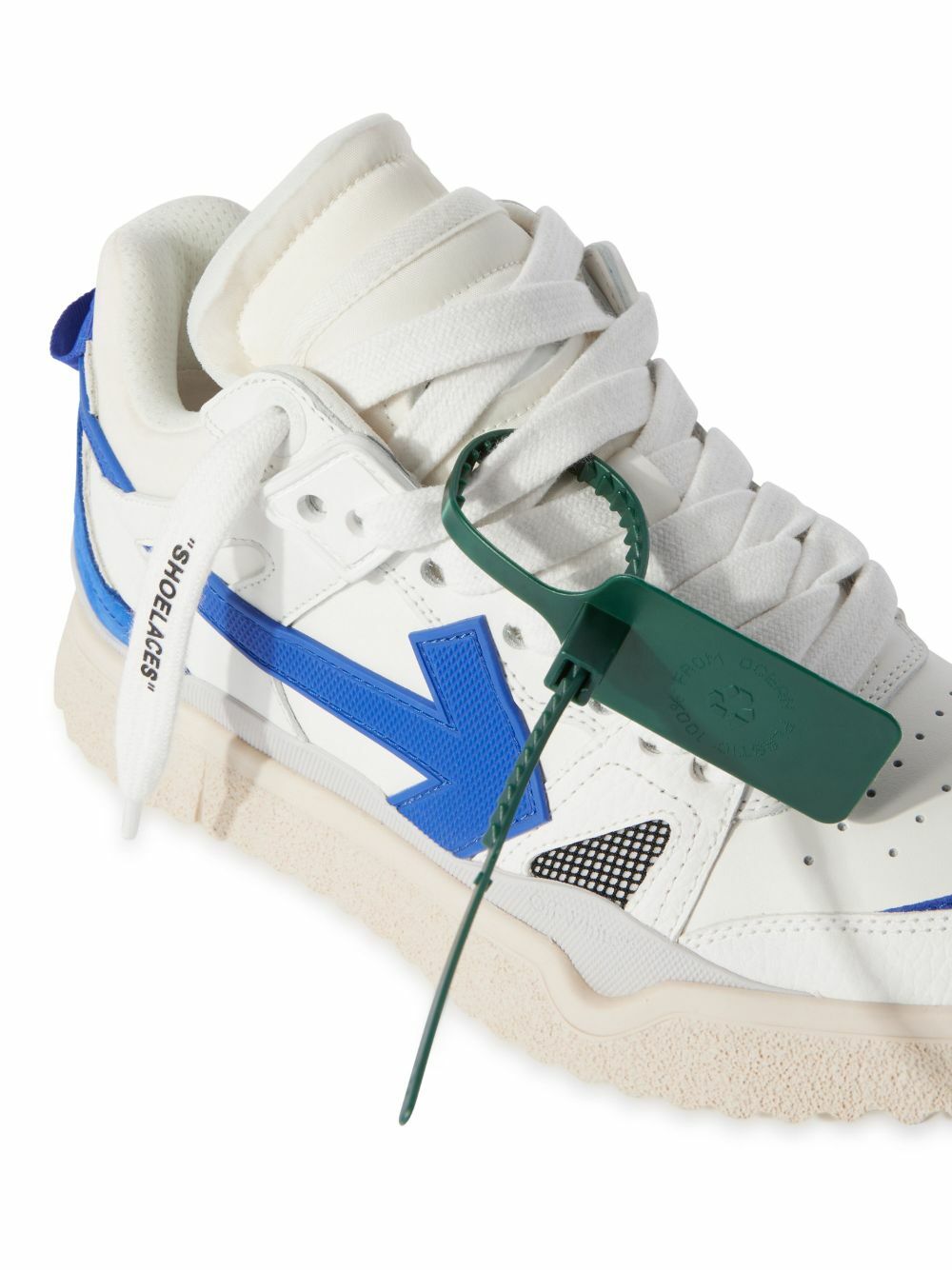 OFF-WHITE - Mid Top Sponge Sneakers Off-White