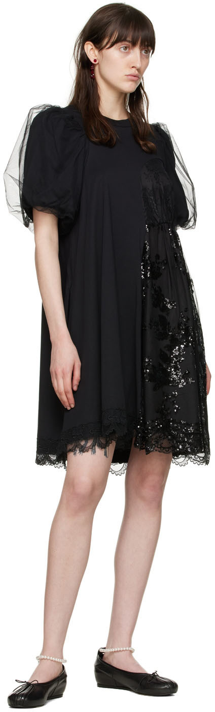 Simone Rocha Burgundy Victorian Flower Earrings Simone Rocha