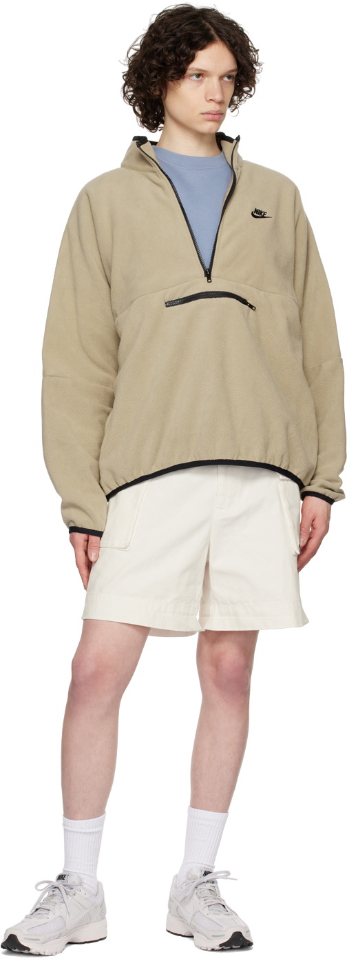 Nike White P44 Shorts Nike