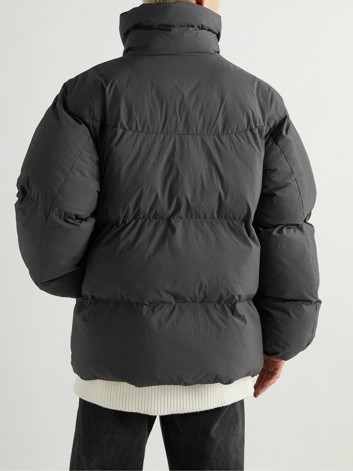 Studio Nicholson - Quilted Padded Shell Jacket - Gray Studio Nicholson