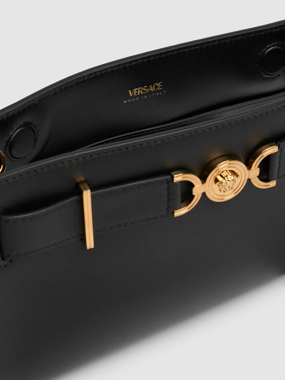 VERSACE Medusa Leather Clutch Versace