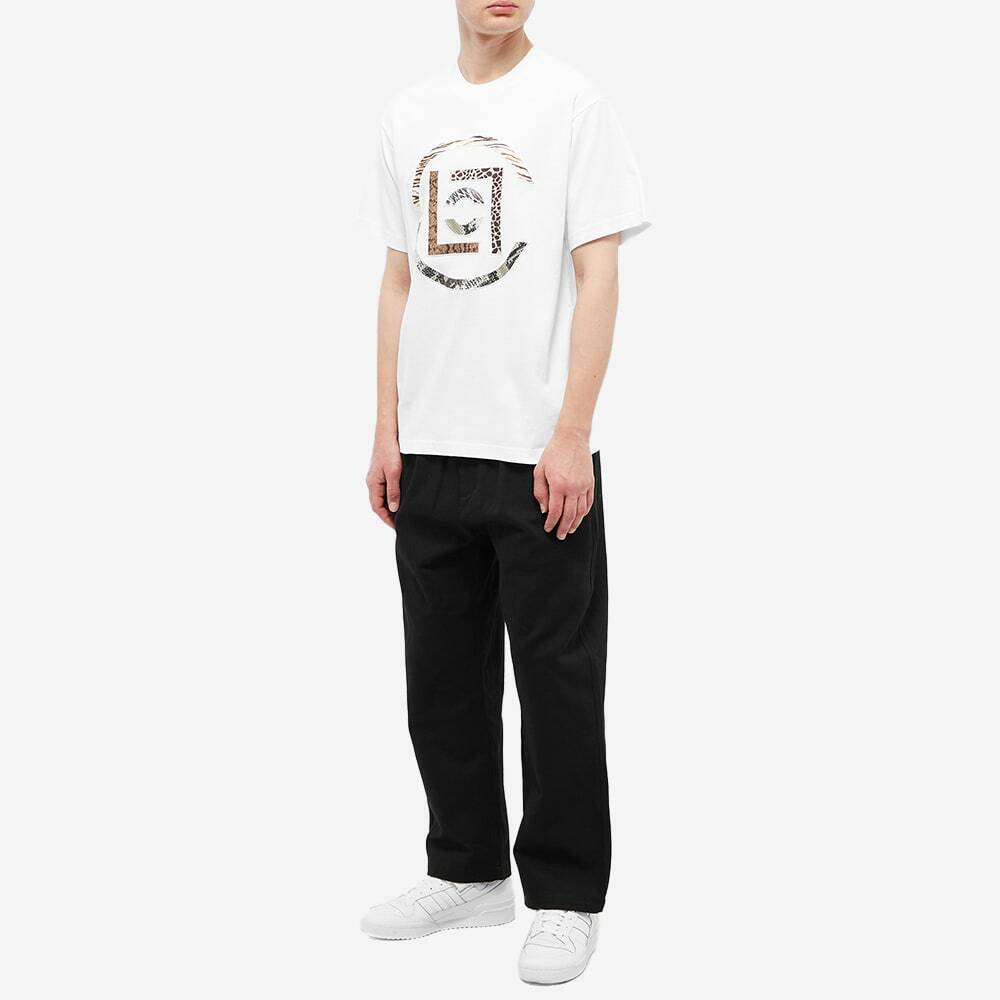 CLOT Patchwork Logo T-Shirt in White CLOT