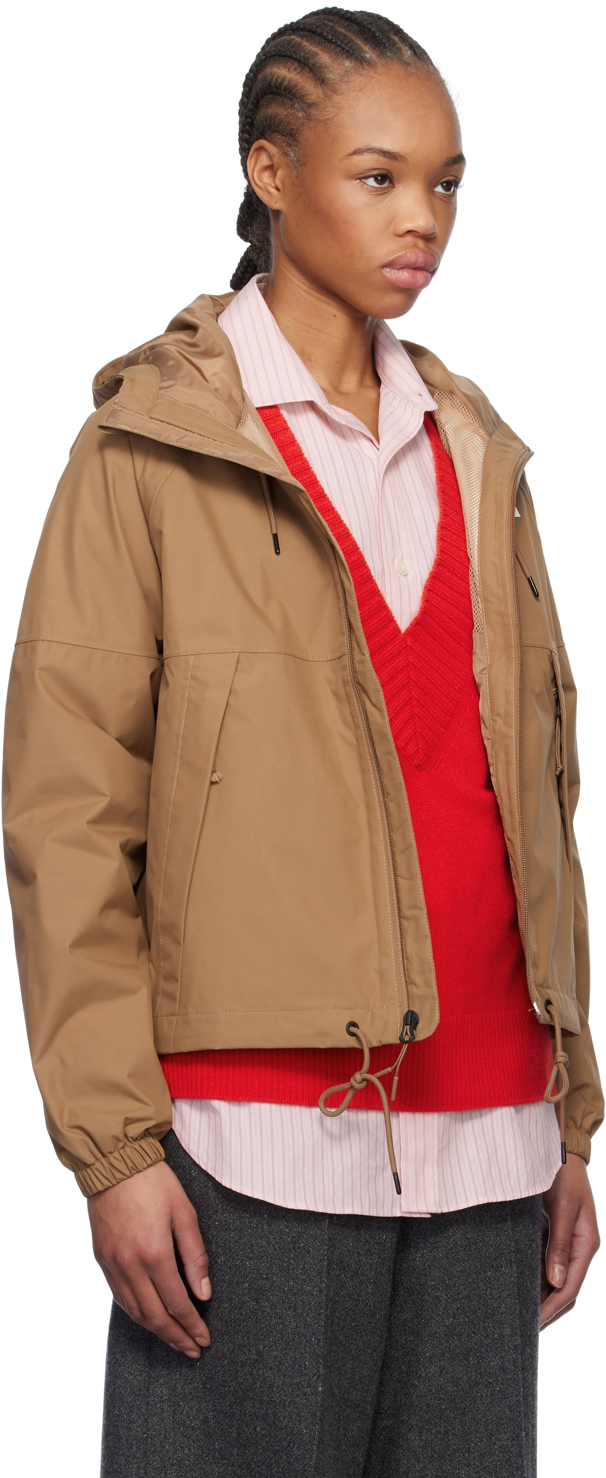 The North Face Tan Antora Rain Jacket The North Face