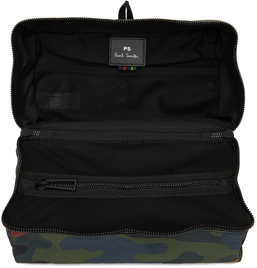 PS by Paul Smith Multicolor Camo Wash Bag PS by Paul Smith