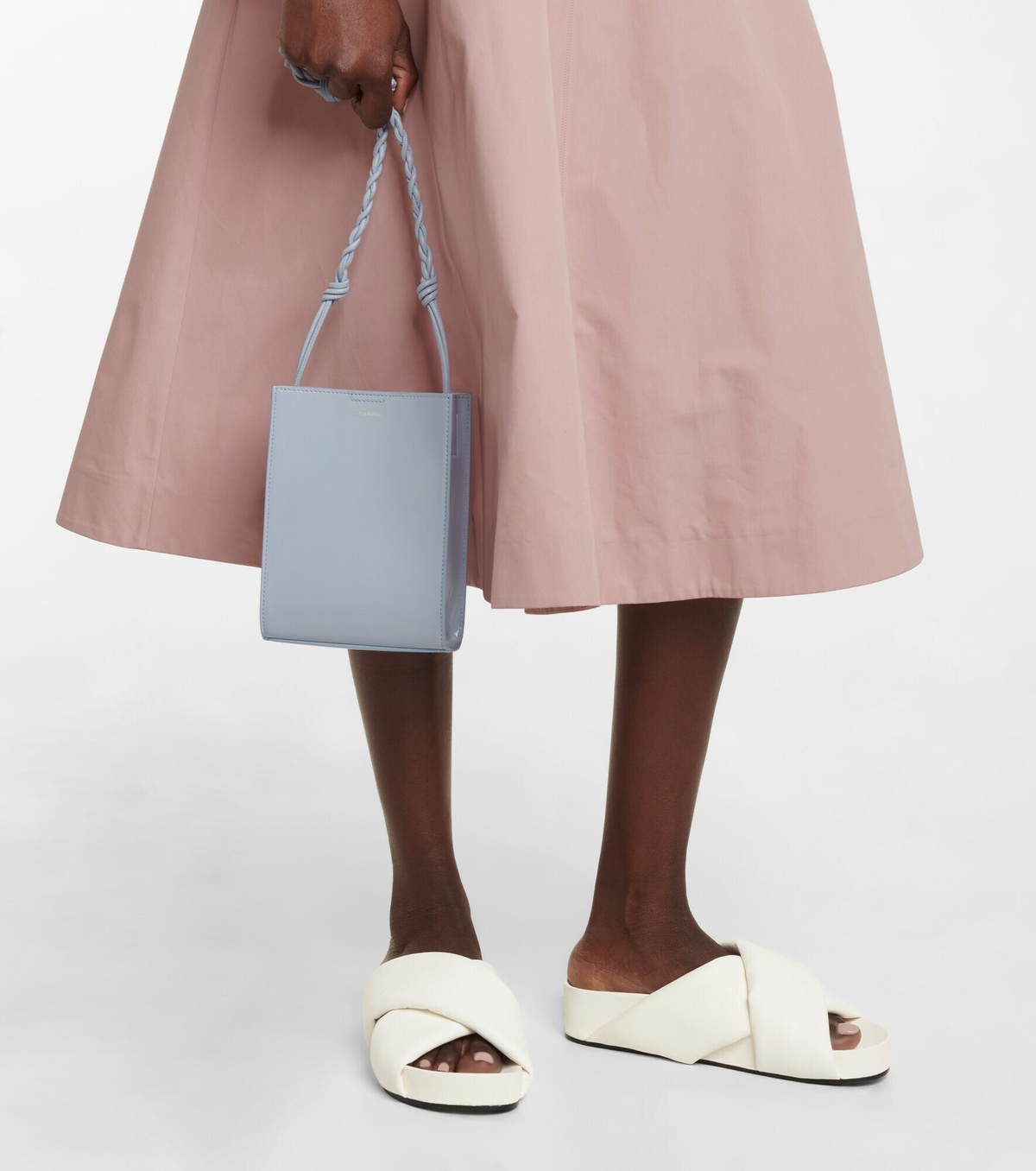 Jil Sander - Padded leather slides Jil Sander