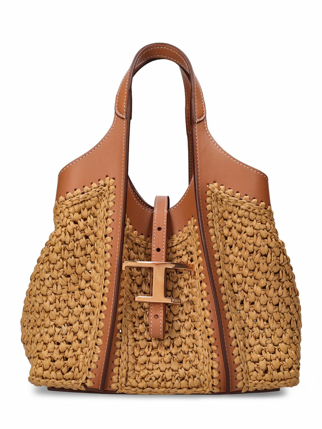 TOD'S Shopping Mini T Crochet Tote Bag Tod's