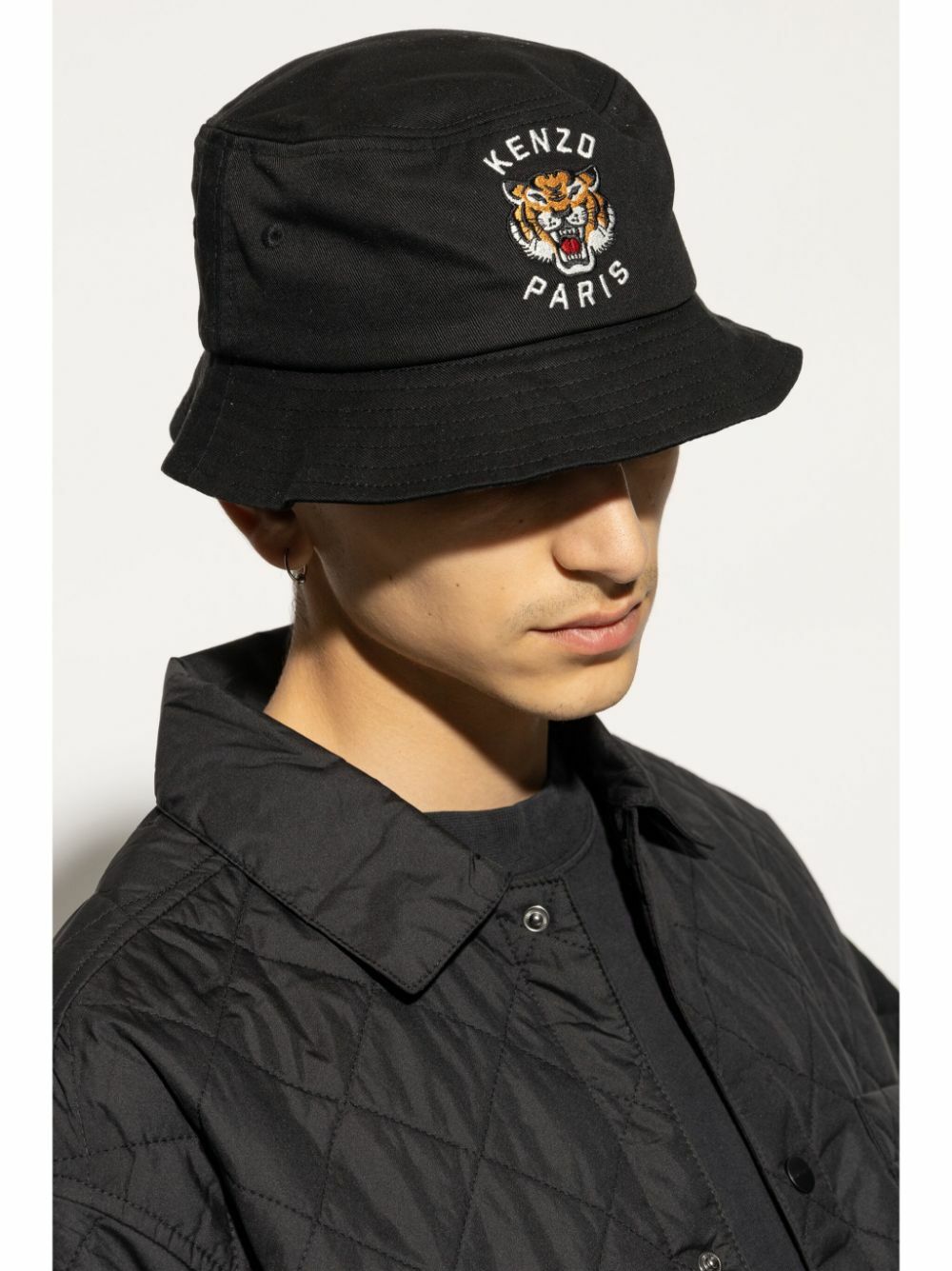 KENZO - Kenzo Varsity Cotton Bucket Hat Kenzo