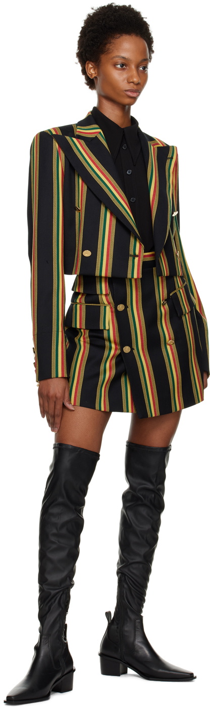 Vivienne Westwood Black Cut Off Blazer Vivienne Westwood