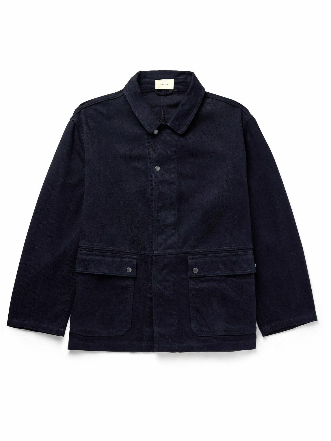 The Row - Frank Cotton-Twill Jacket - Blue The Row